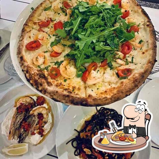 Menu at Julius Pizzeria, South Brisbane