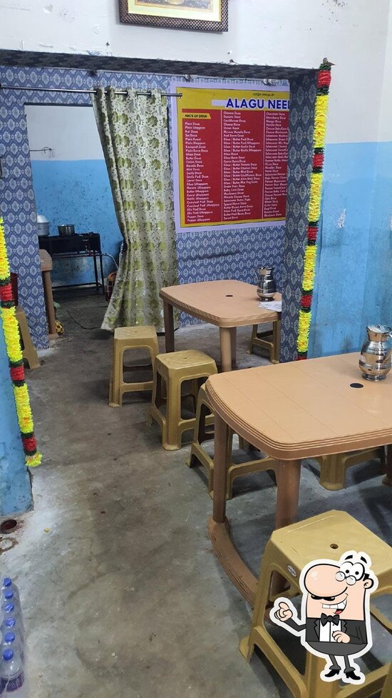 Menu at Alagan dosa corner, Gundur