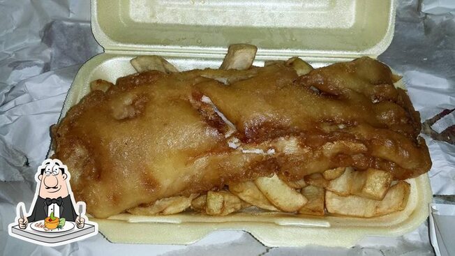 Menu at Ocean Chippy restaurant, Blackburn