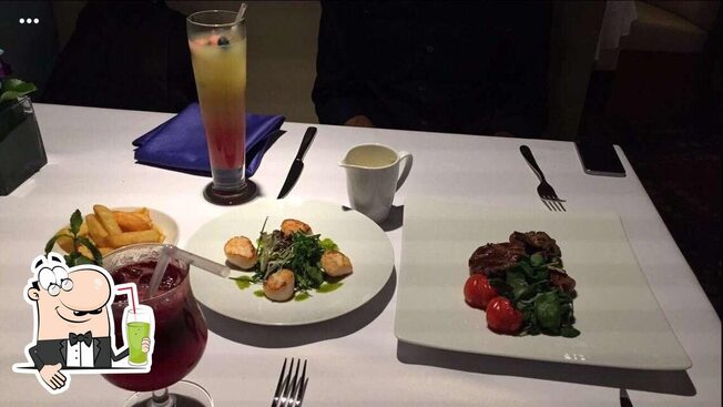 Menu at Tony's Skydeck restaurant, Dubai