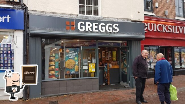 Menu at Greggs, Rugeley