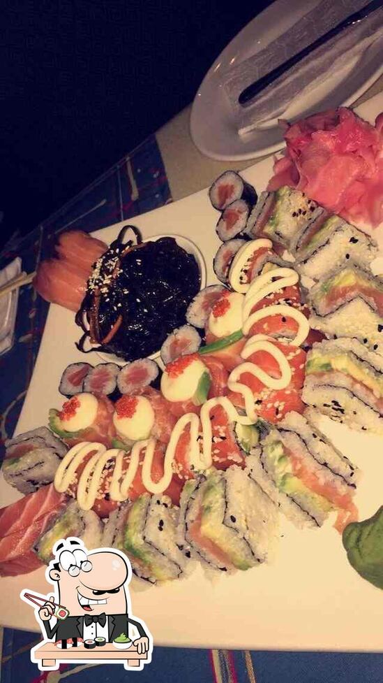 Menu at Mediterranean Seafood and Sushi restaurant, Nelspruit, 1 ...
