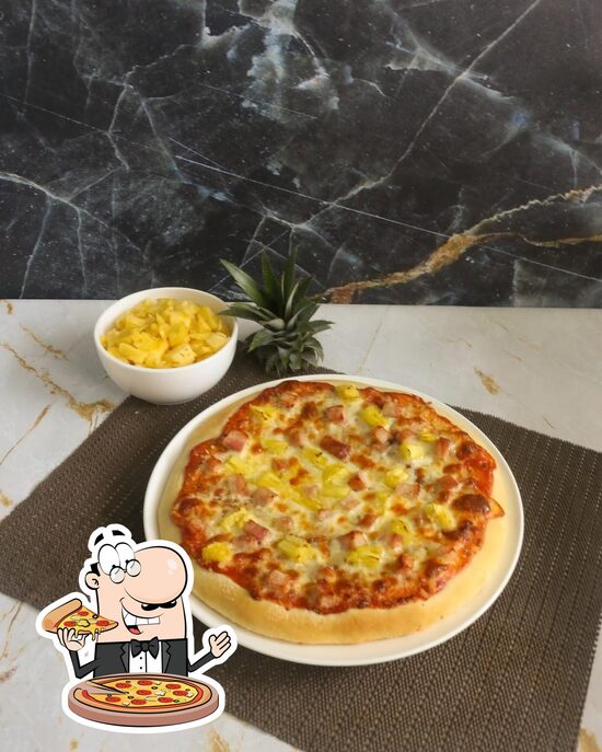 Menu at Yours Pizza restaurant, Surabaya, Jl. Raya Kupang Baru No.20