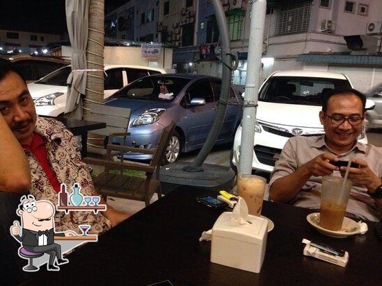 Menu at Baba Street restaurant, Batam
