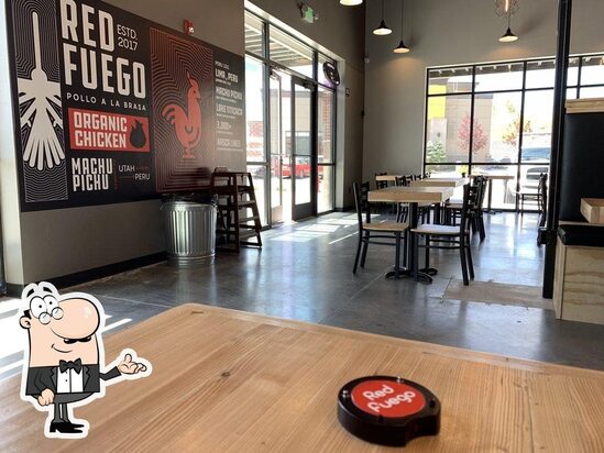 Menu at Red Fuego restaurant, Lehi
