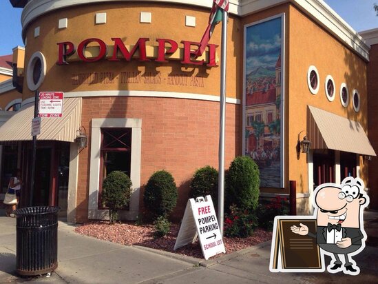 Menu at Pompei Restaurant, Chicago, W Taylor St