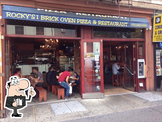 Menu at Rocky's Pizza pizzeria, New York City, 304 W 14th St