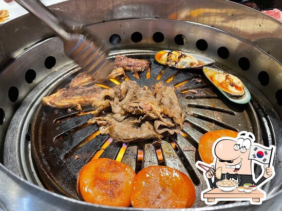 Menu at Busan BBQ Restaurant, Waterloo