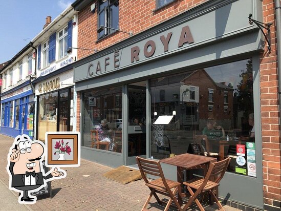 Menu at Cafe Roya, Beeston