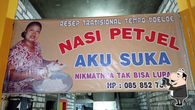 Carta del restaurante Nasi Pecel Aku Suka, Pengangsalan