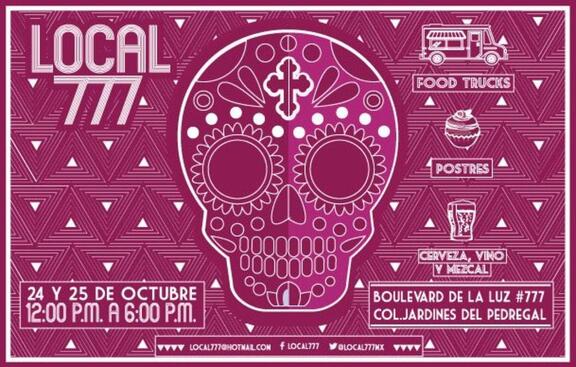 Menu at Local 777 desserts, Mexico City