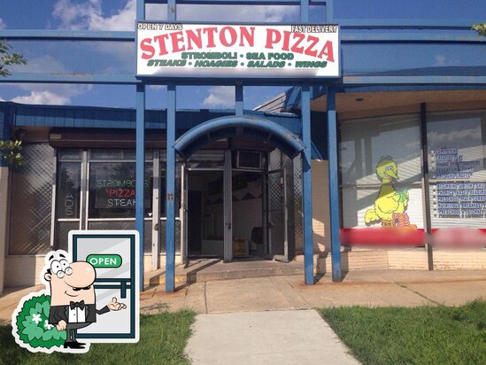 Menu at Stenton Pizza pizzeria, Philadelphia