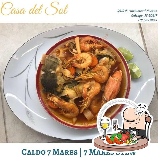 Casa Del Sol, Chicago - Restaurant menu, prices and reviews