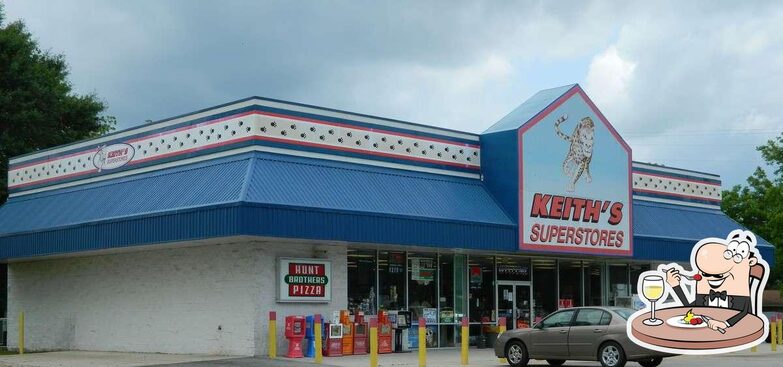 Menu at Keith's Superstore, Wiggins