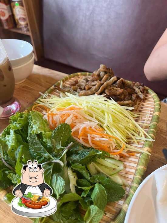 Menu at Fish Deli restaurant, Hanoi