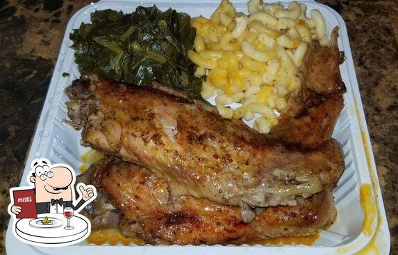 Menu at King's Southern Delight restaurant, Mount Vernon