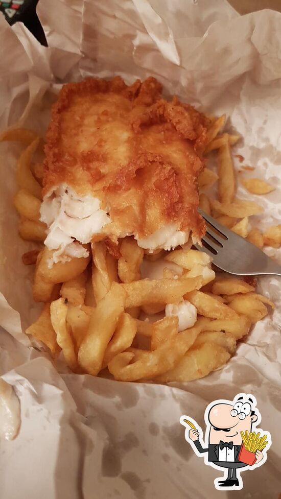 Menu at Brownhill Chippy fast food, Blackburn