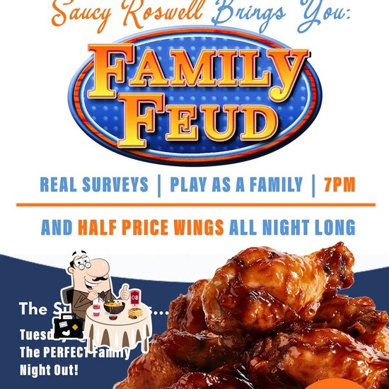 Saucy Roswell - Craft Kitchen + Cocktails, Roswell - Restaurant menu ...