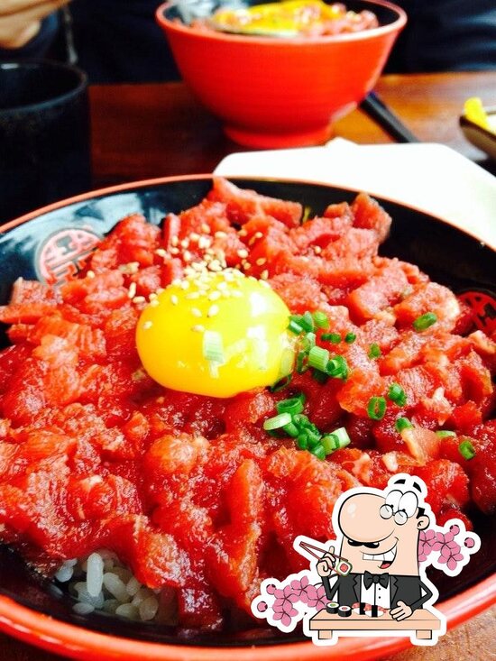 Carta del restaurante Shinchon Donburimono, Seul, Yonsei-ro 4-gil