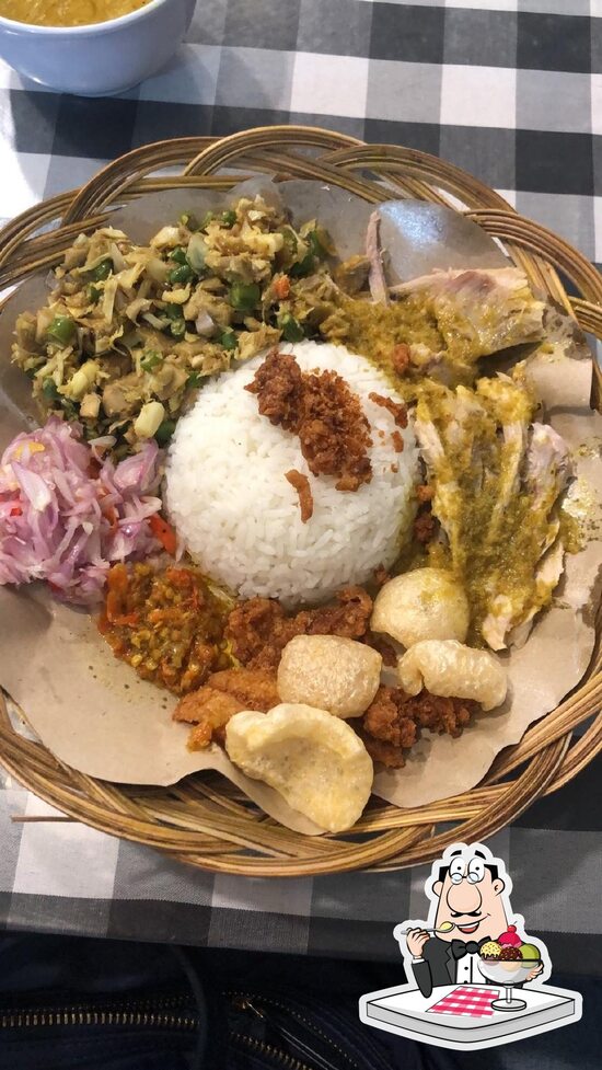 Menu at Three Little Pigs restaurant, South Jakarta