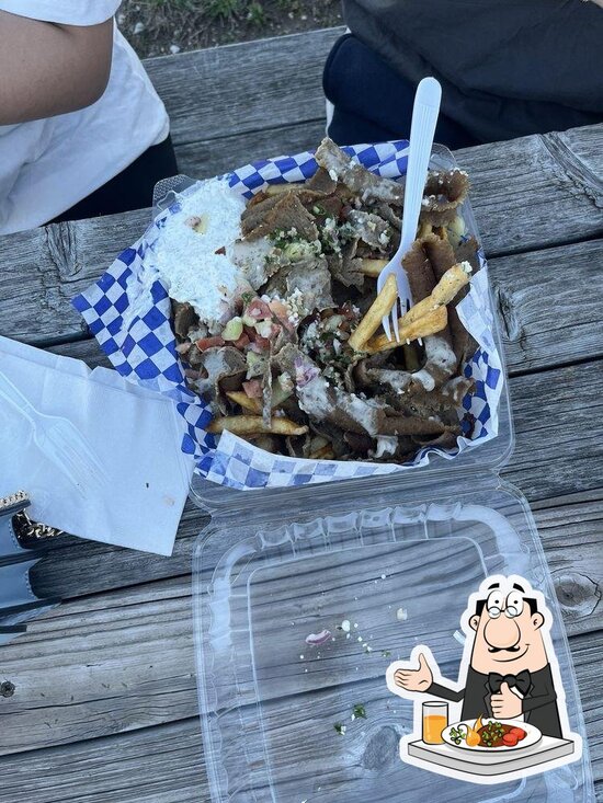 Menu at Plaka's Greek Kitchen, Fort Worth