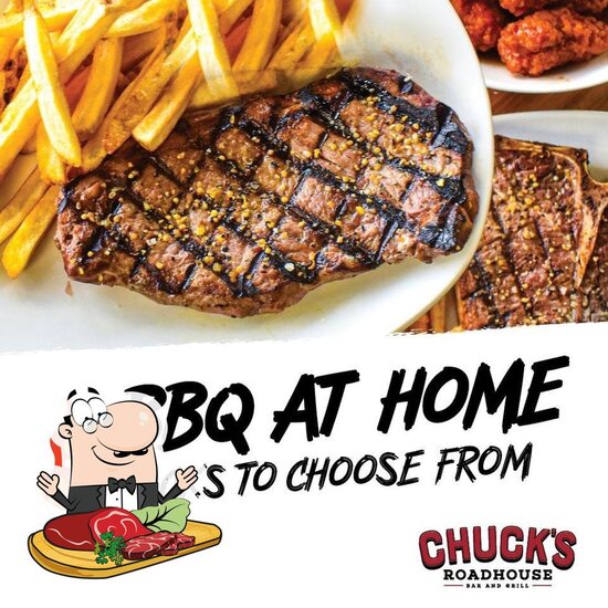 Menu at Chuck's Roadhouse Bar & Grill, London, Highbury Ave N