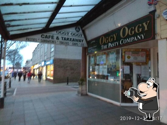 Menu at Oggy Oggy - The Pasty Shop restaurant, Paignton