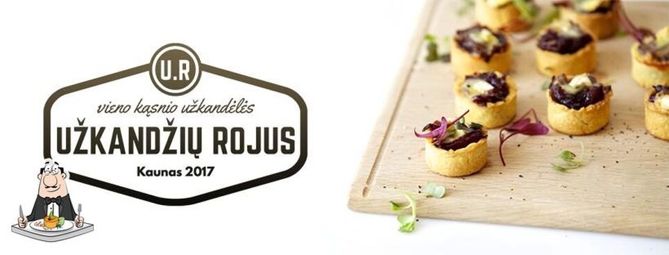 Menu at Užkandžių rojus, Kaunas