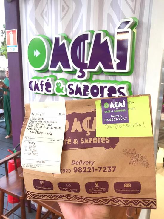 Menu em O Açaí Café & Sabores, Manaus