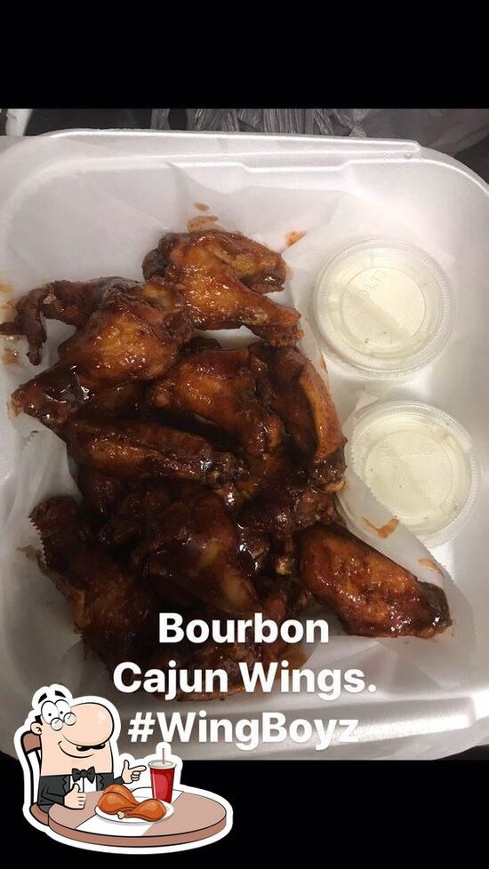 Menu at Wing Boyz restaurant, Tampa