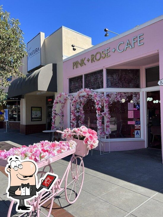 Menu at Pink Rose Cafe, La Mesa