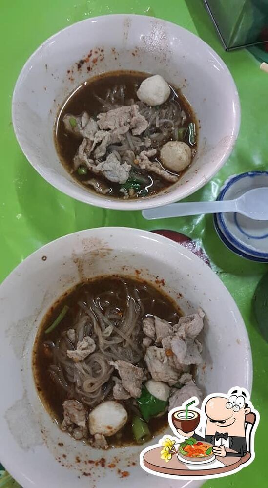 Menu at Toy Kuay Teow Reua, Bangkok