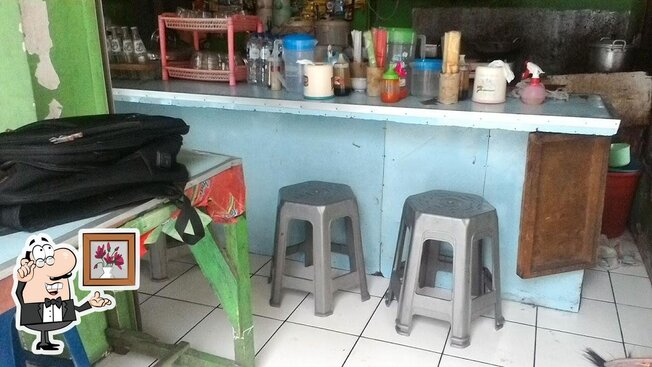 Menu at Burjo Alfat, Semarang
