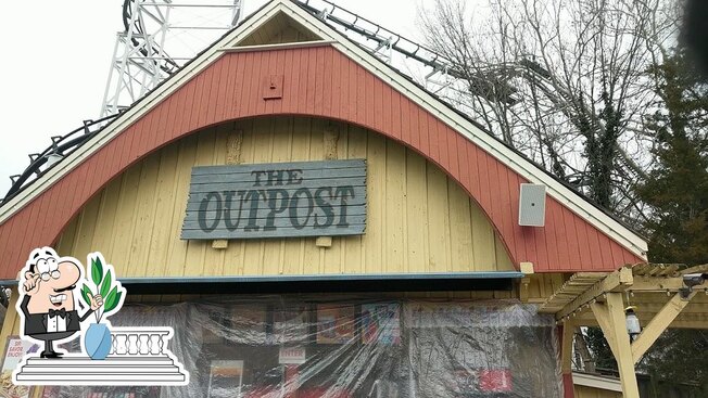 Menu at The Outpost pub & bar, Eureka