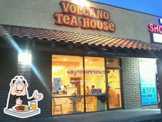 Carta de Volcano Tea House, Las Vegas