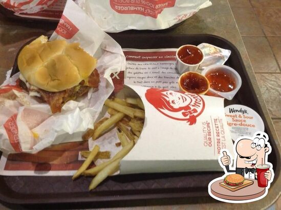 Wendy's, 5005 Rue Jean-Talon E in Montréal - Restaurant menu and reviews