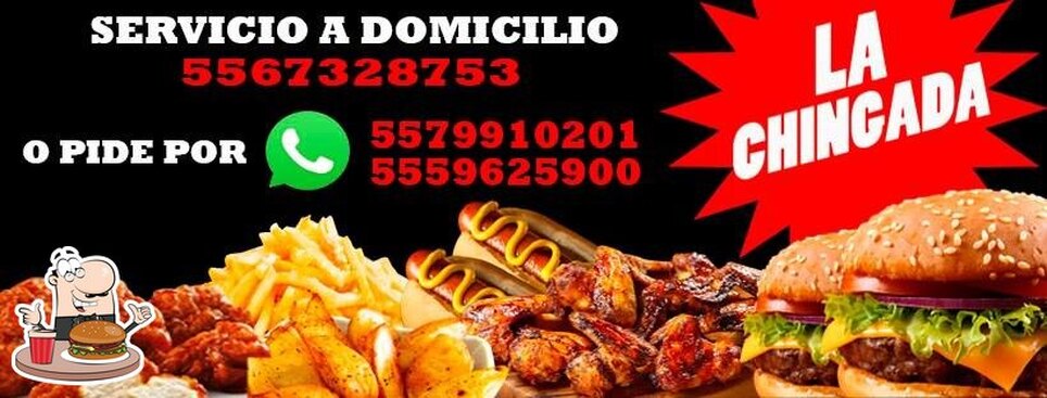 Menu at La chingada restaurant, Mexico City, Eje 2 Sur la Viga 184