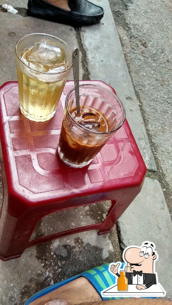 Menu at Cà Phê Lâm cafe, Hai Phong