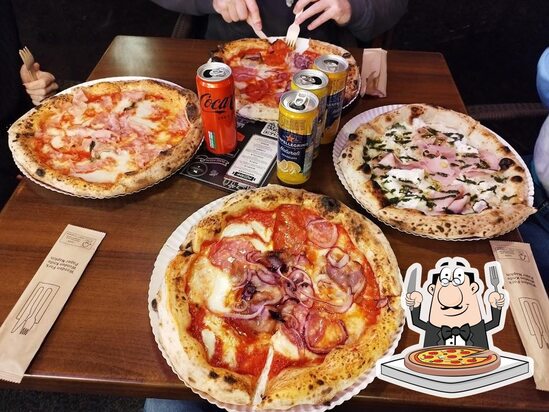 Menu at Toro Rosso Pizza restaurant, Budapest