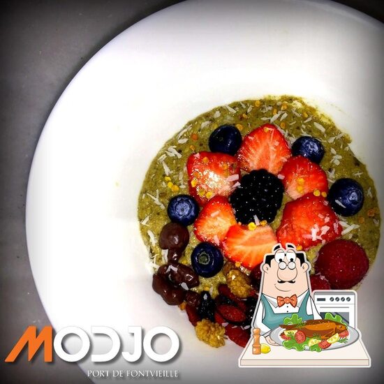 Carta del restaurante Modjo, Mónaco