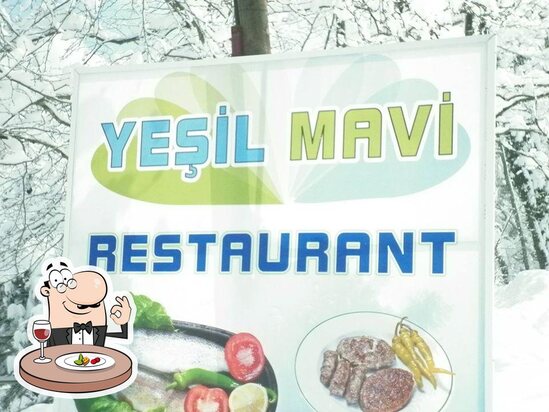 Menu at Yeşil Mavi Restoran, Bursa