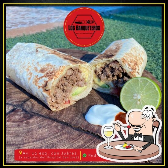Carta del restaurante Los Banqueteros burros percherones, Hermosillo