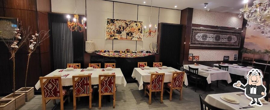 Carta de 楼兰新疆餐厅 Loulan Xinjiang Restaurant, Fráncfort