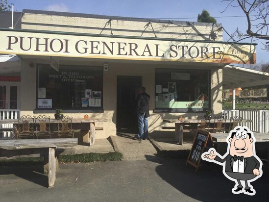 Menu at The Puhoi General Store, Puhoi