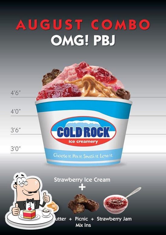 Cold Rock Ice Creamery Glenelg in Glenelg - Restaurant menu and reviews