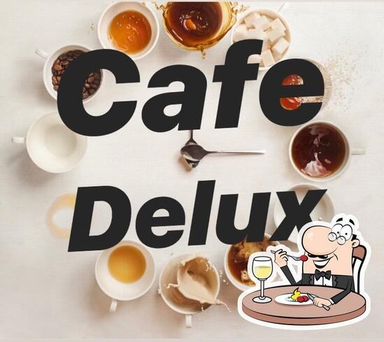 Menu at Delux Cafe, Uzhhorod