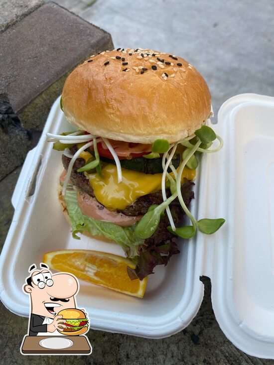 Menu at True Burger restaurant, Ko Pha-ngan
