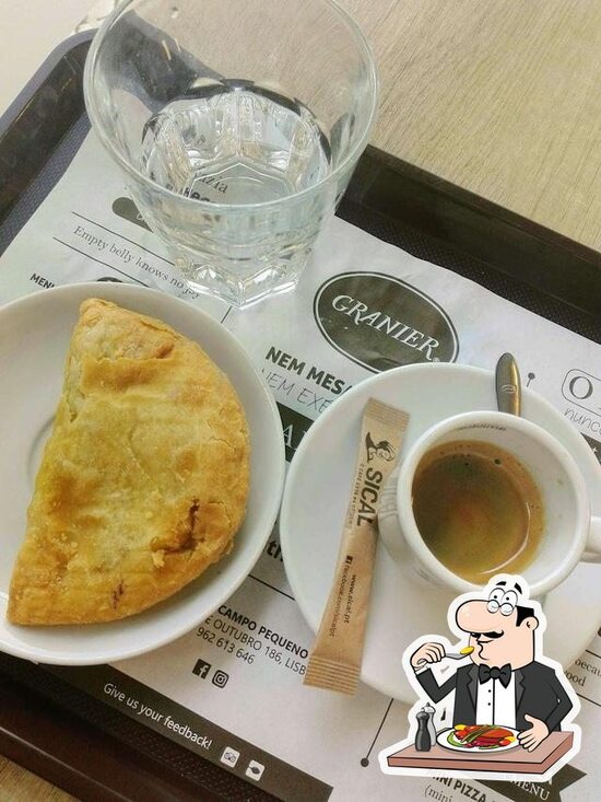 Menu at Granier cafe, Lisbon, Avenida 5 de Outubro 186