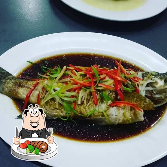 Menu at RM Perahu Layar restaurant, Makassar