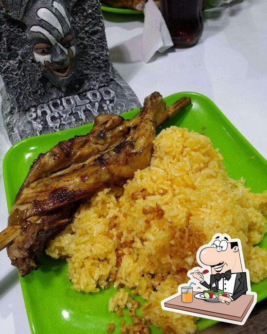 Menu at Aida's Bacolod Inasal restaurant, Cebu City